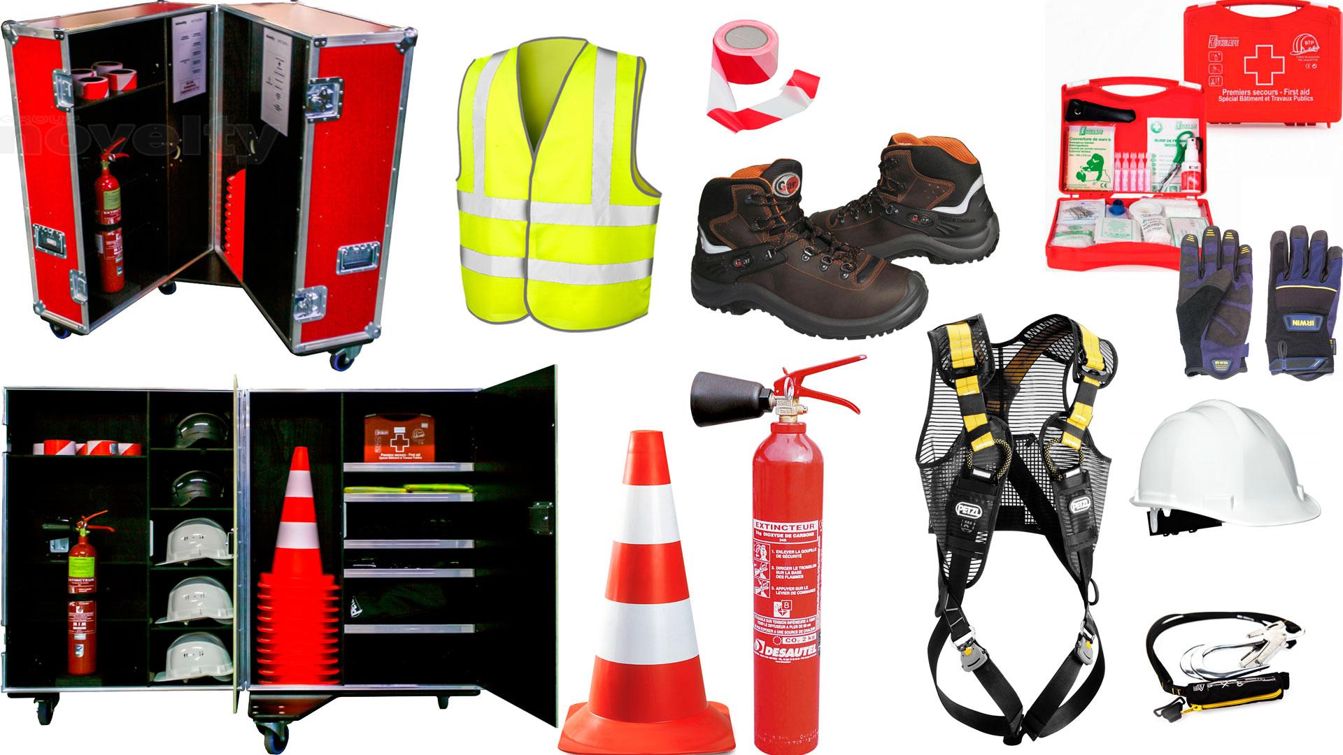 #NOVELTY toujours à la pointe de la sécurité avec ses Kits EPI ...